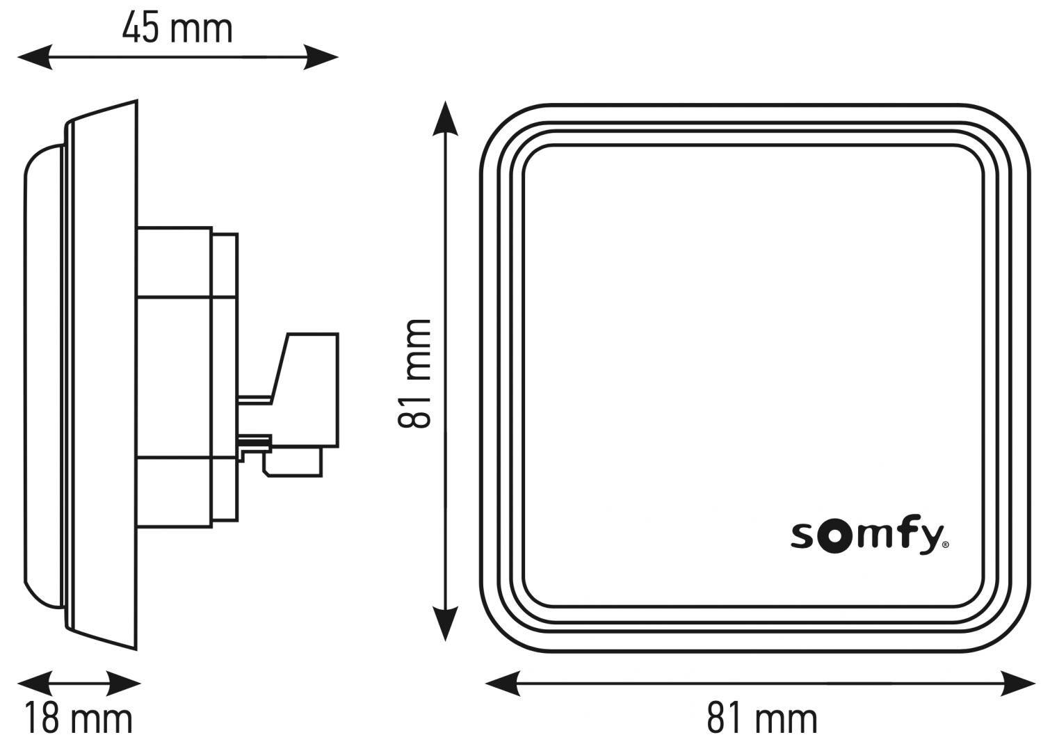 Sterownik io do zamka GU (Gretsch-Unitas) - - Somfy Digital